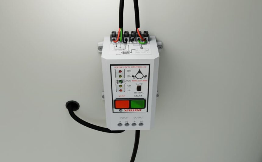 Fully Automatic Water Level Controller with In line flow Sensor, for ...